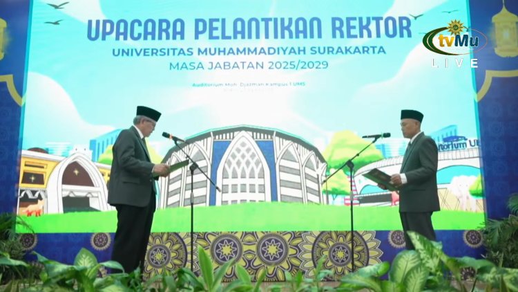 Dilantik Jadi Rektor UMS, Harun Joko Prayitno Canangkan Program ...